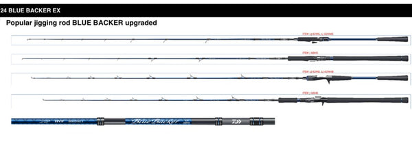 Daiwa Blue Backer EX Spinning Rods 24-Model Jigging – Nalno.com Outdoor ...