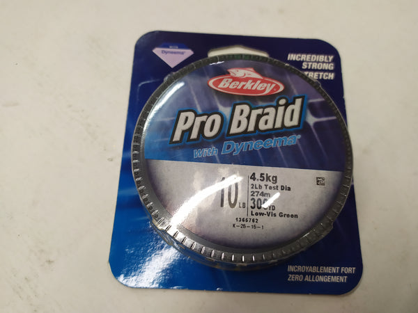Berkley Pro-Braid Braided Line 275m – Nalno.com Outdoor Equipment