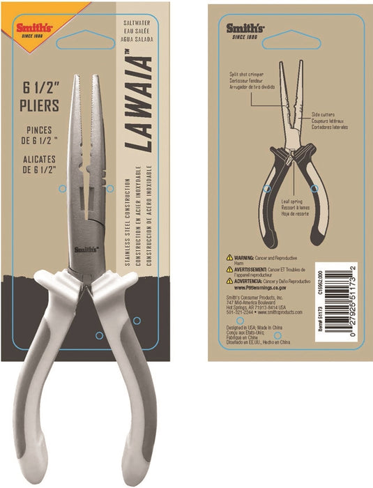 Smith's Lawaia Saltwater Angler Pliers 6.5 inches – Nalno.com Outdoor ...